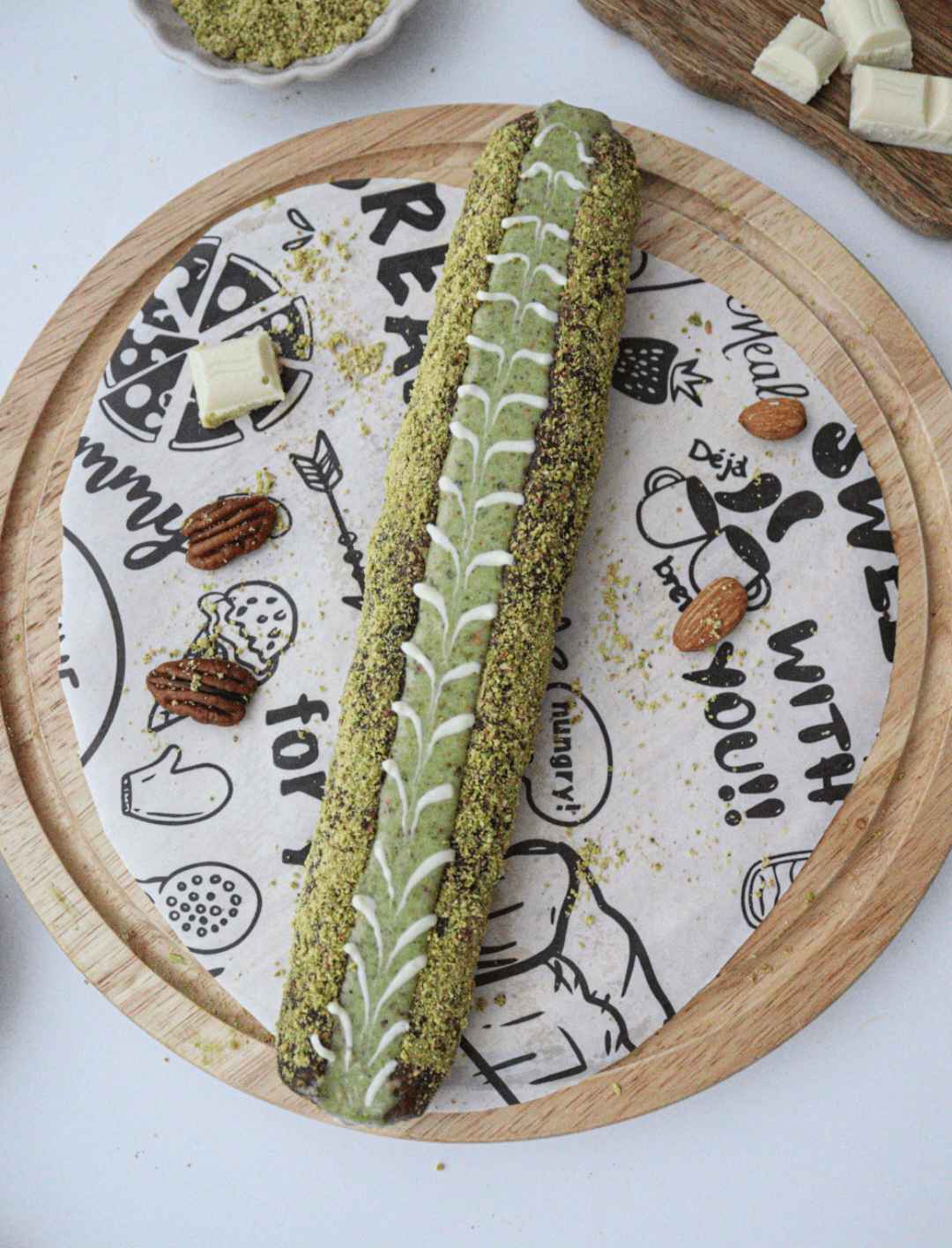 Pistachio date Roll - Amira Cookland
